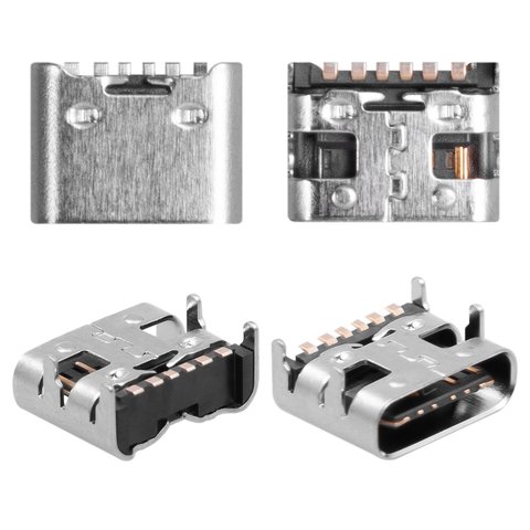 Charge Connector, (6 pin, type 2, USB type C) - All Spares