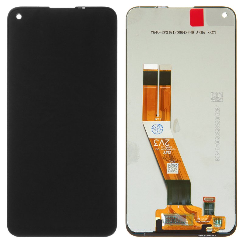 LCD compatible with Samsung A115 Galaxy A11, M115 Galaxy M11, (black ...